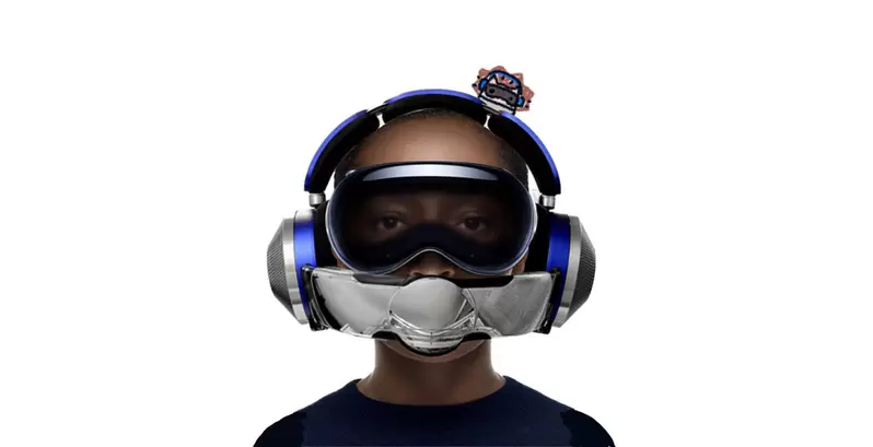 夢幻組合《Apple Vision Pro配上Dyson空氣清淨耳機》這就是未來新人類該有的樣子？ | 宅宅新聞