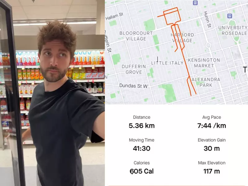 加拿大會計師《Duncan McCabe》使用 Strava 記錄跑步路線，並且把每一天的軌跡接起來做成火柴人動畫 | 宅宅新聞